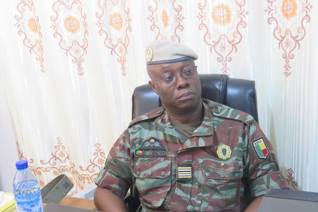 Lieutenant-colonel Didier Dindin, commandant école du Lmjf-Gmk: « L ...